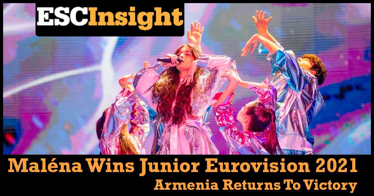 ESC Insight | Armenia’s Maléna Wins Junior Eurovision 2021