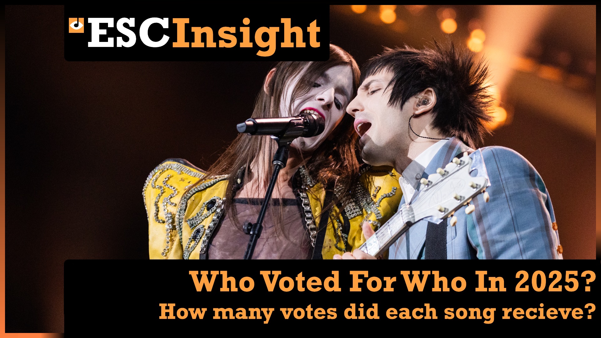 ESC Insight | Lucio Corsi from Italy performed Volevo Essere Un Duro in ...